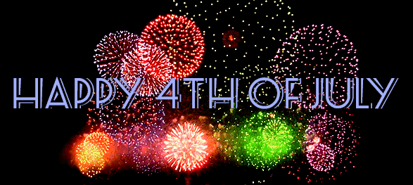 Happy 4th Of July Fireworks Gif