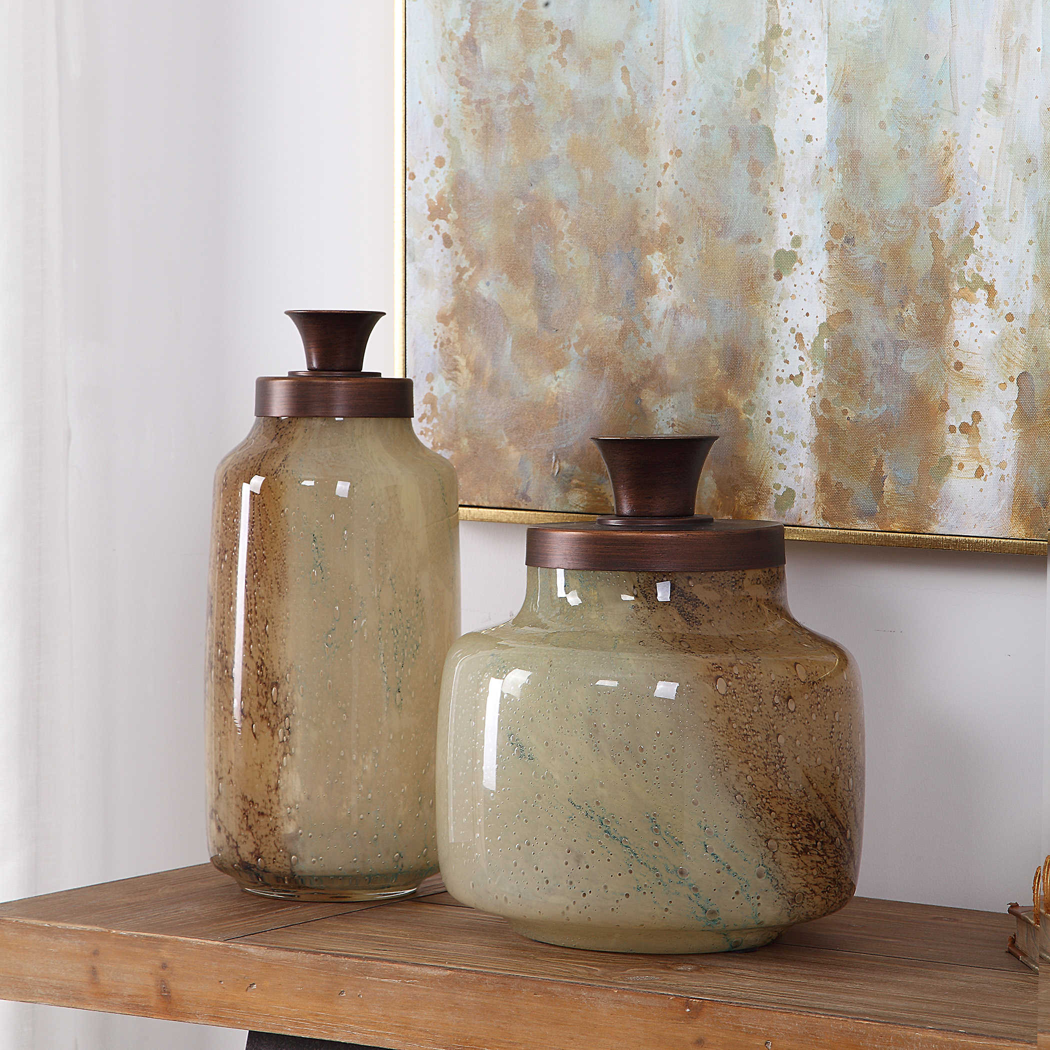 Decorative Bottles & Canisters — Miller's Home Furnishings
