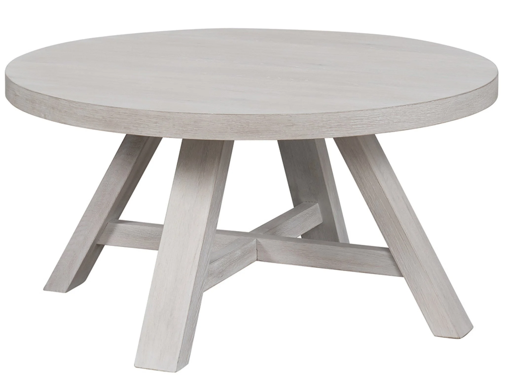 Modern Farmhouse Round Cocktail Table — Miller's Home Furnishings