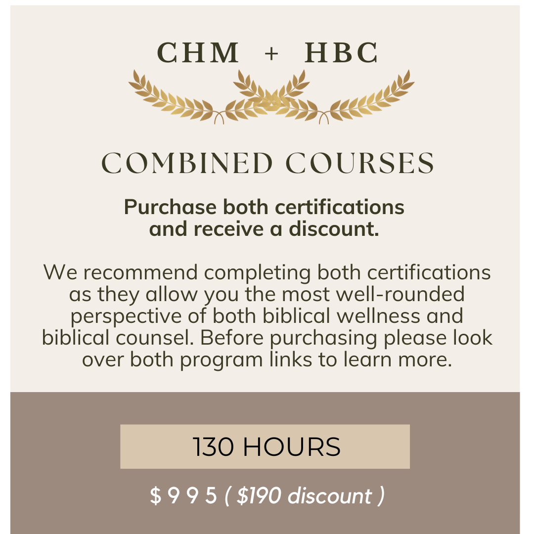 Combined Course — Women Becoming Whole