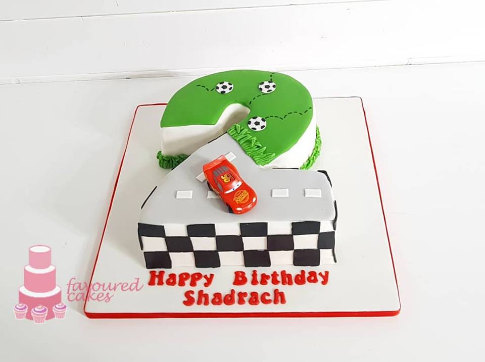 Number & Letter Cakes — Favoured Cakes || Sidcup, Kent