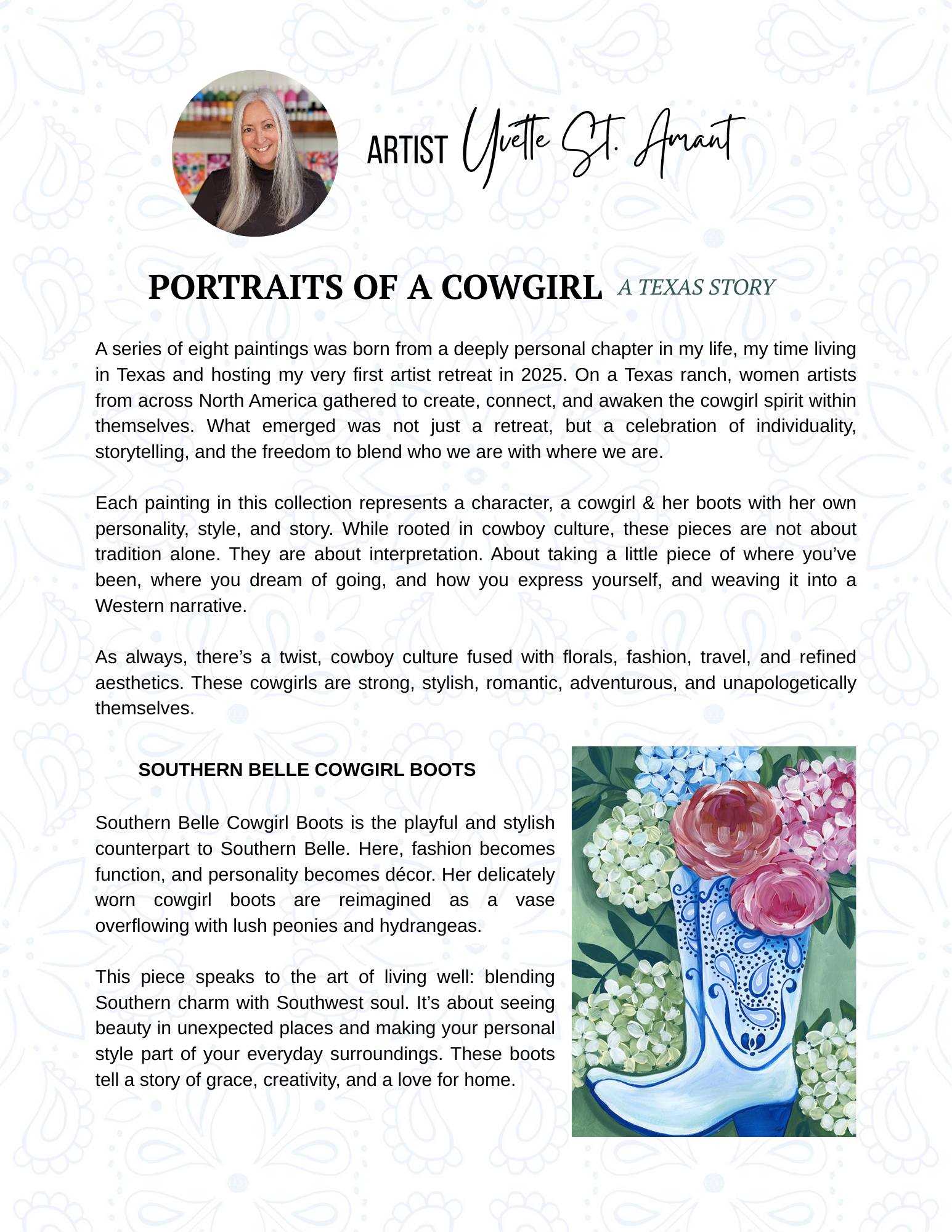 Yvette St. Amant Acrylic Paints, Art Supplies, Online Art Courses ...