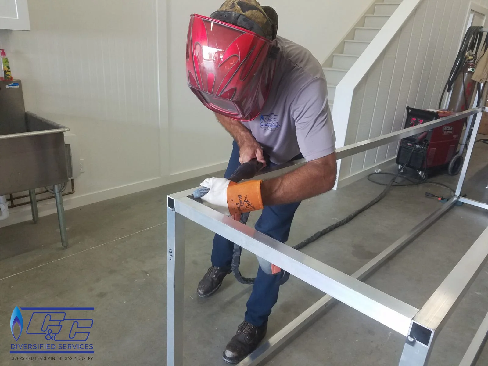 Custom Built Welded Aluminum Frame – Outdoor Kitchen — C&C Diversified ...