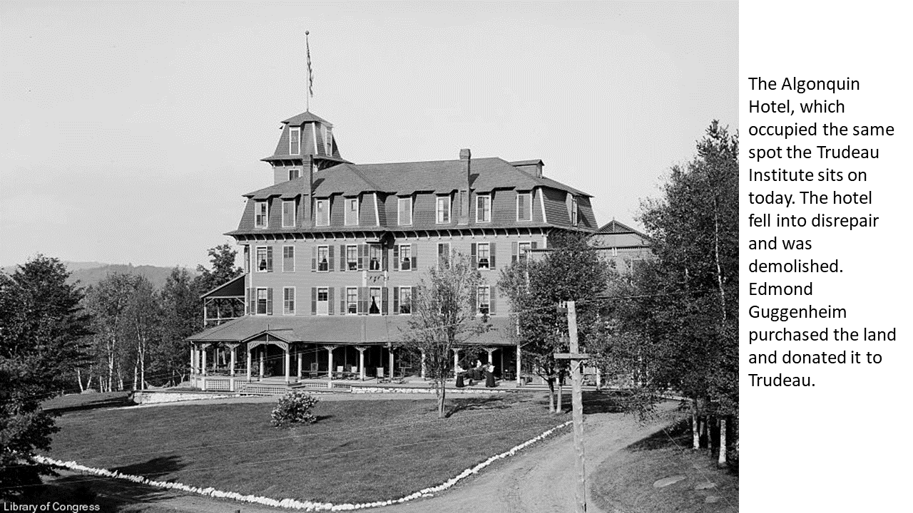 History — Trudeau Institute