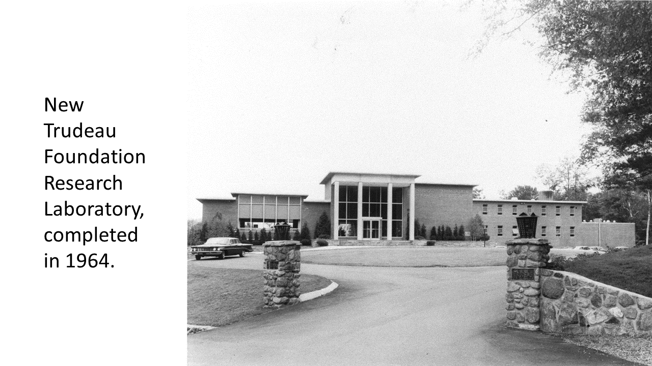 History — Trudeau Institute