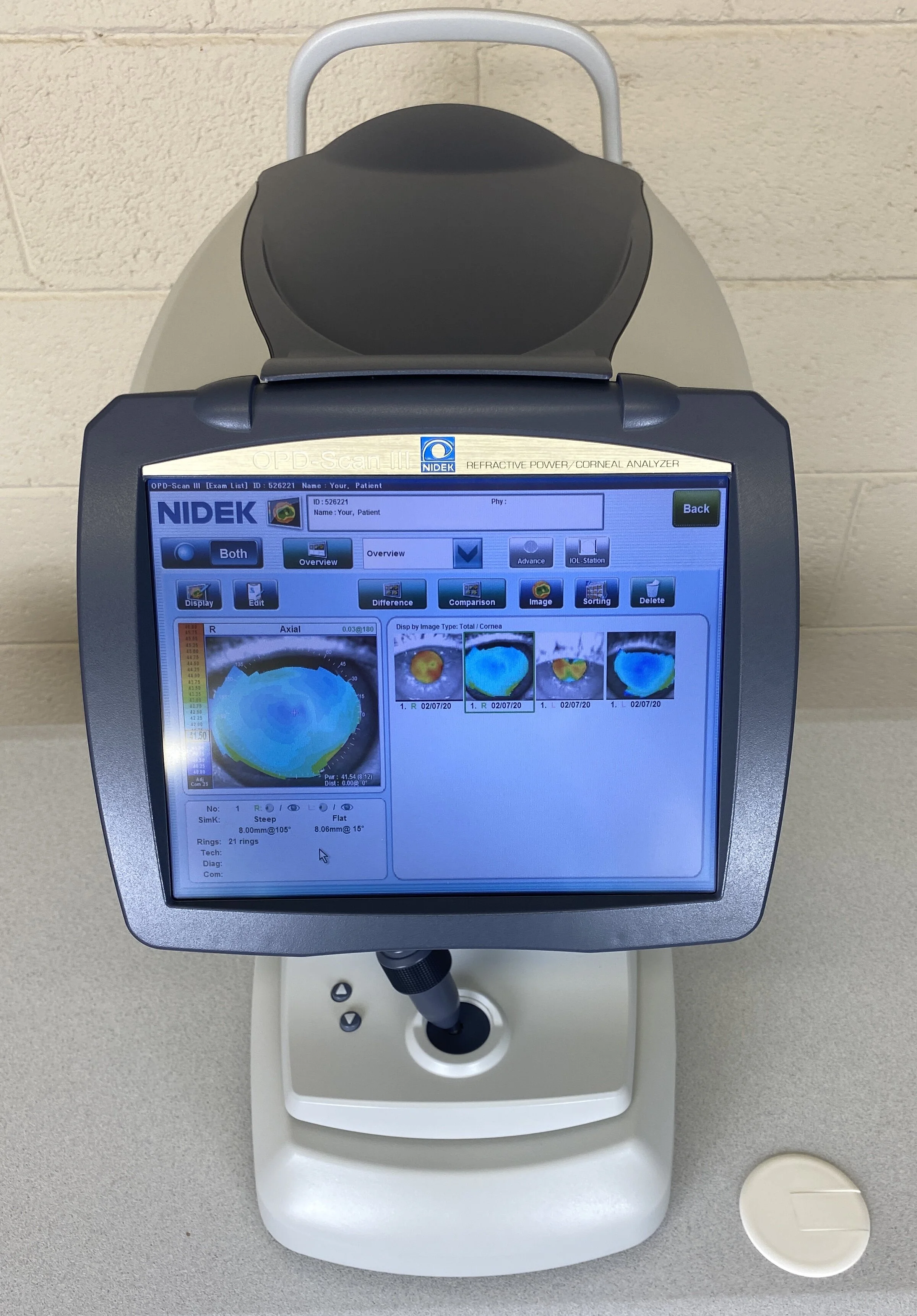 ARK-Nidek OPD3 Scan — Grimes Optical Equipment