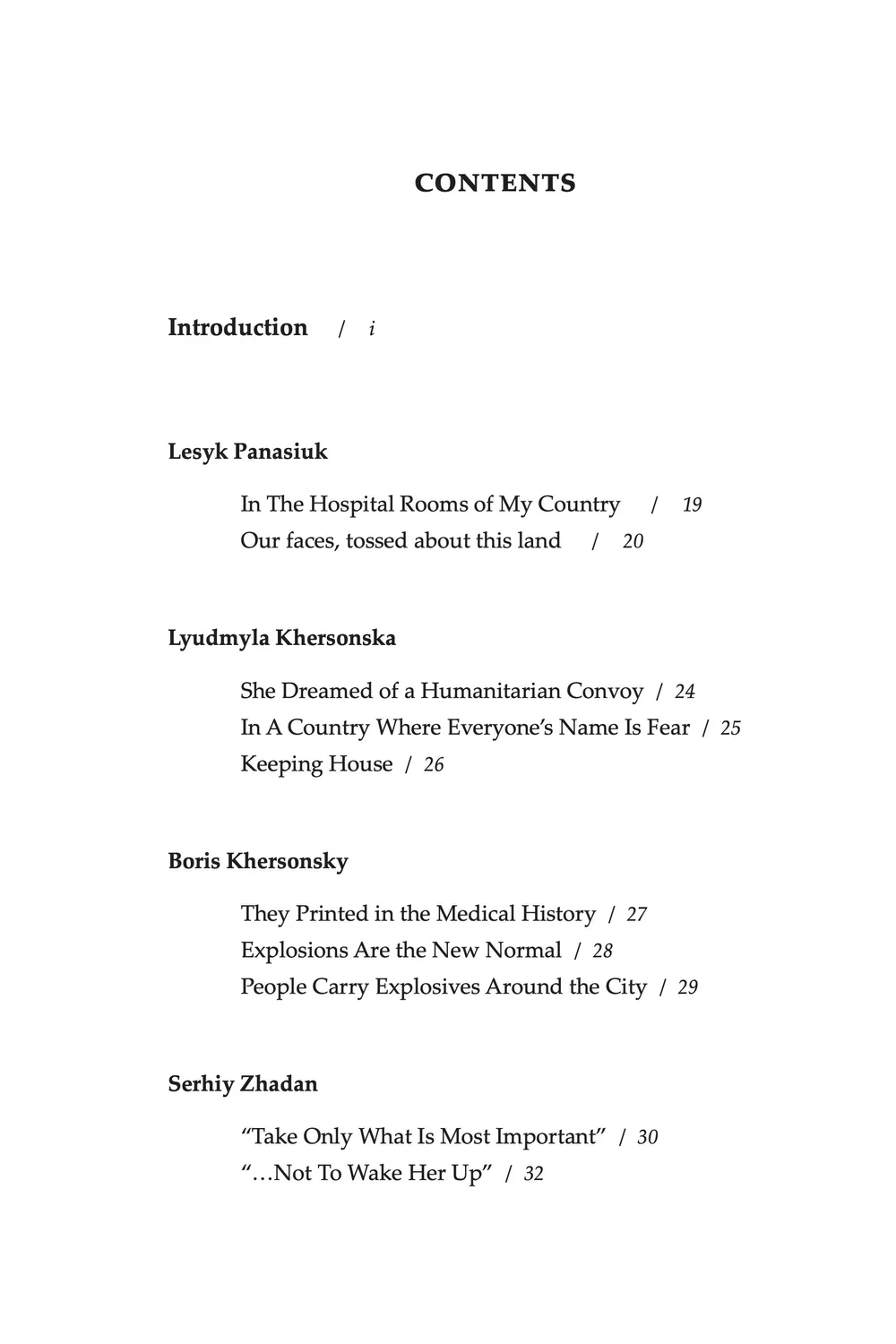 In the Hour of War: Poems from Ukraine — ARROWSMITH