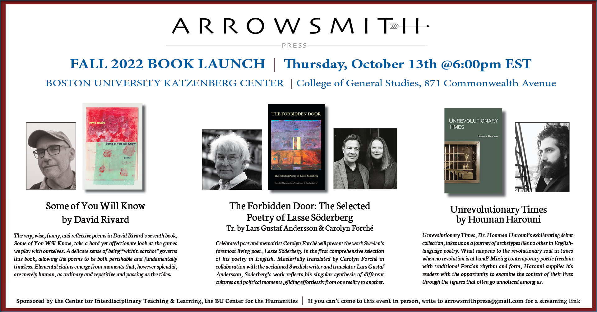 Events — ARROWSMITH