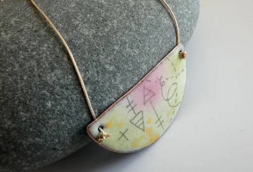 Necklaces — Suzanne Anderson enamel jewelry