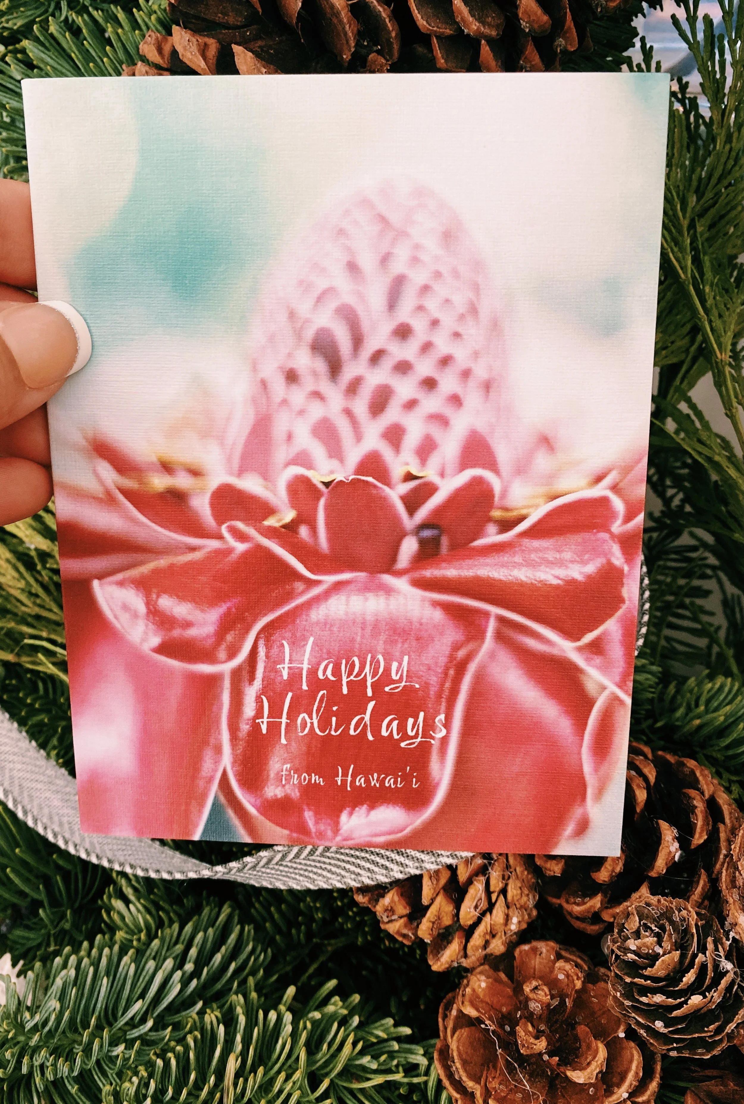 Congratulations Lei | Greeting Card — Blenda Montoro Fine Art | Kauai ...