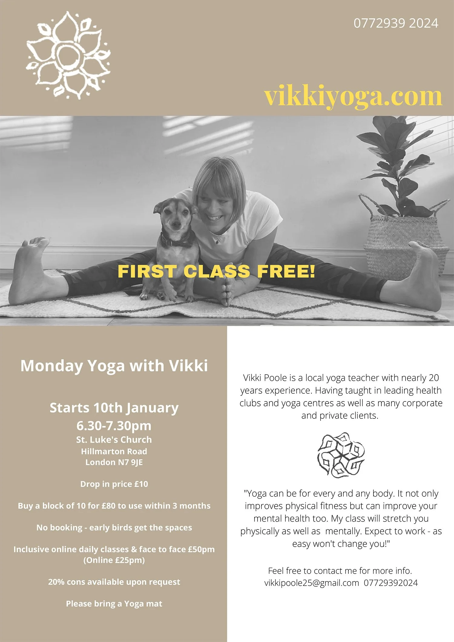 Yoga Classes — St Luke's West Holloway