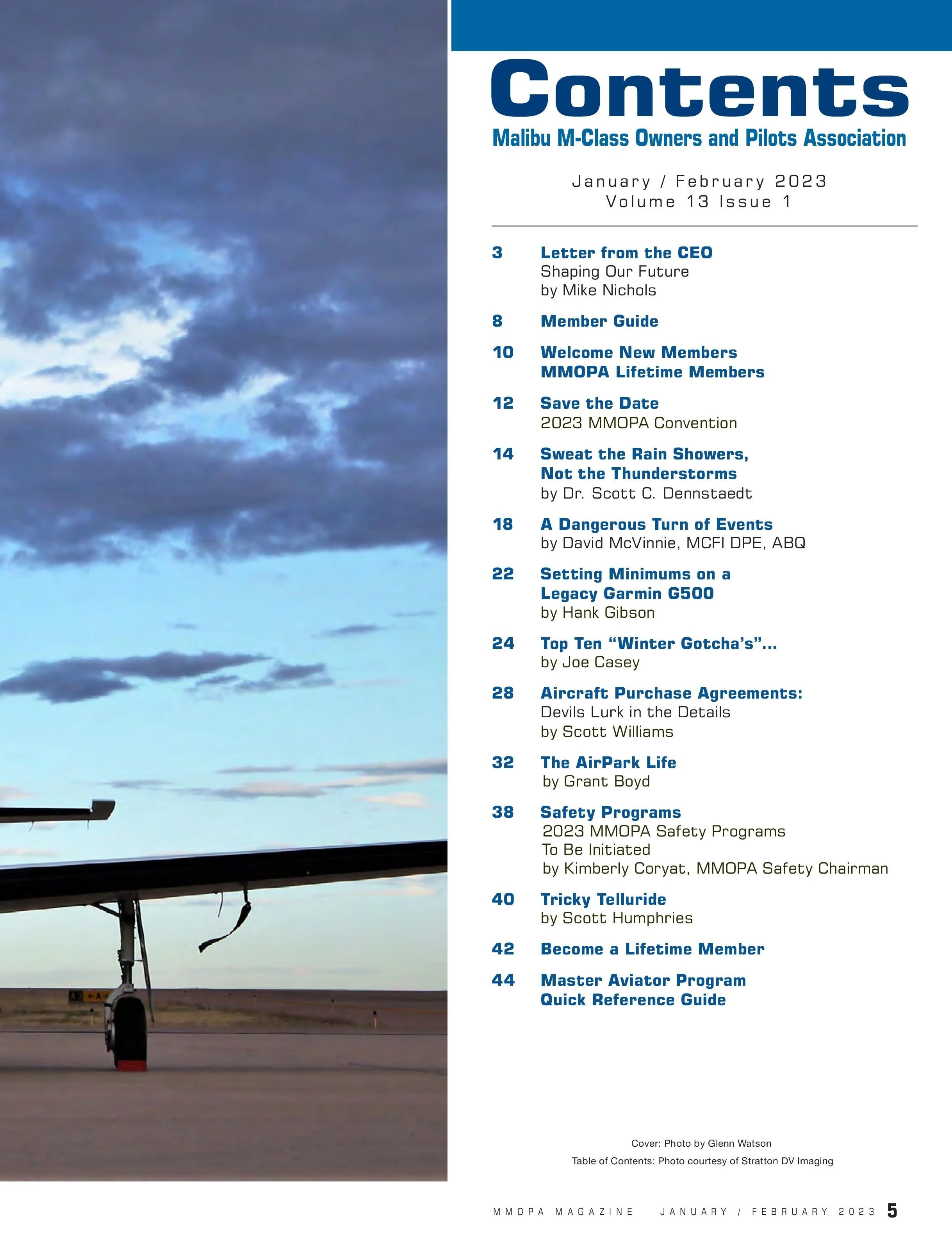 “Tricky Telluride” in MMOPA Magazine — Humphries Aviation