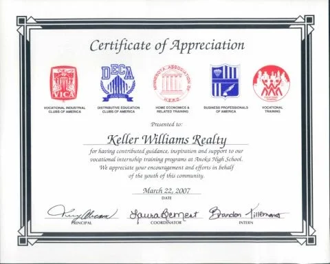 Awards & Achievements — Angela Larson - Twin Cities MN Realtor