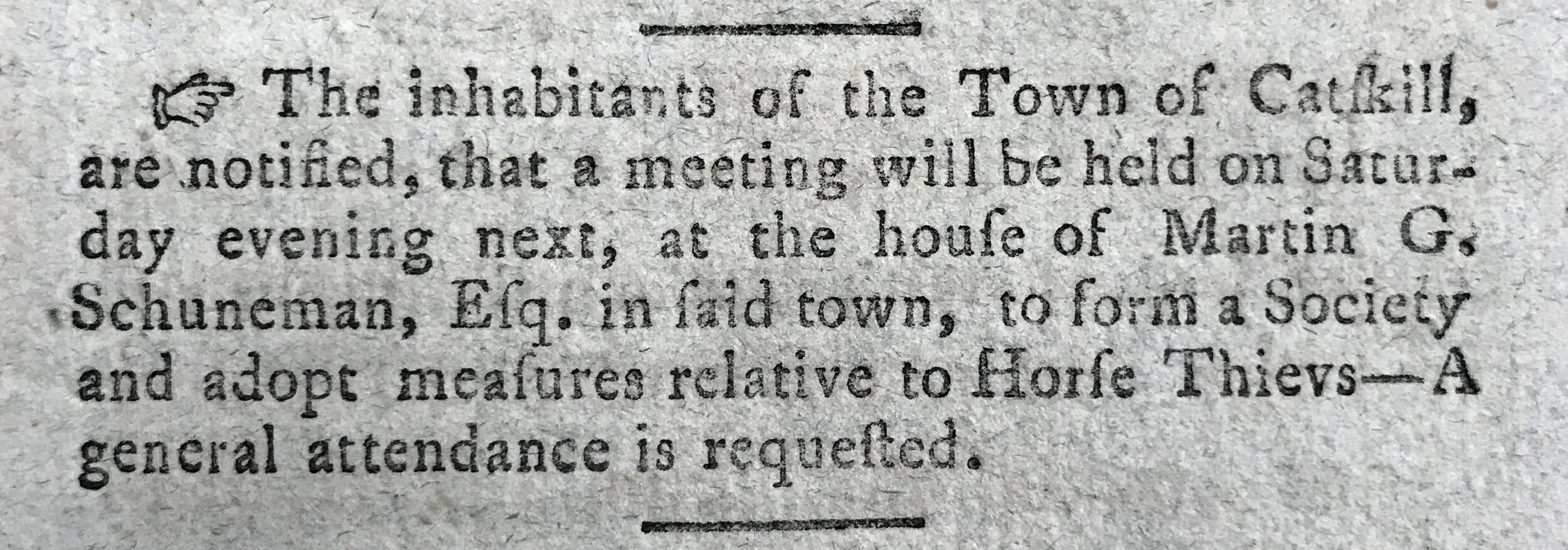 A Brief History of Catskill's Newspapers — The Vedder Research Library