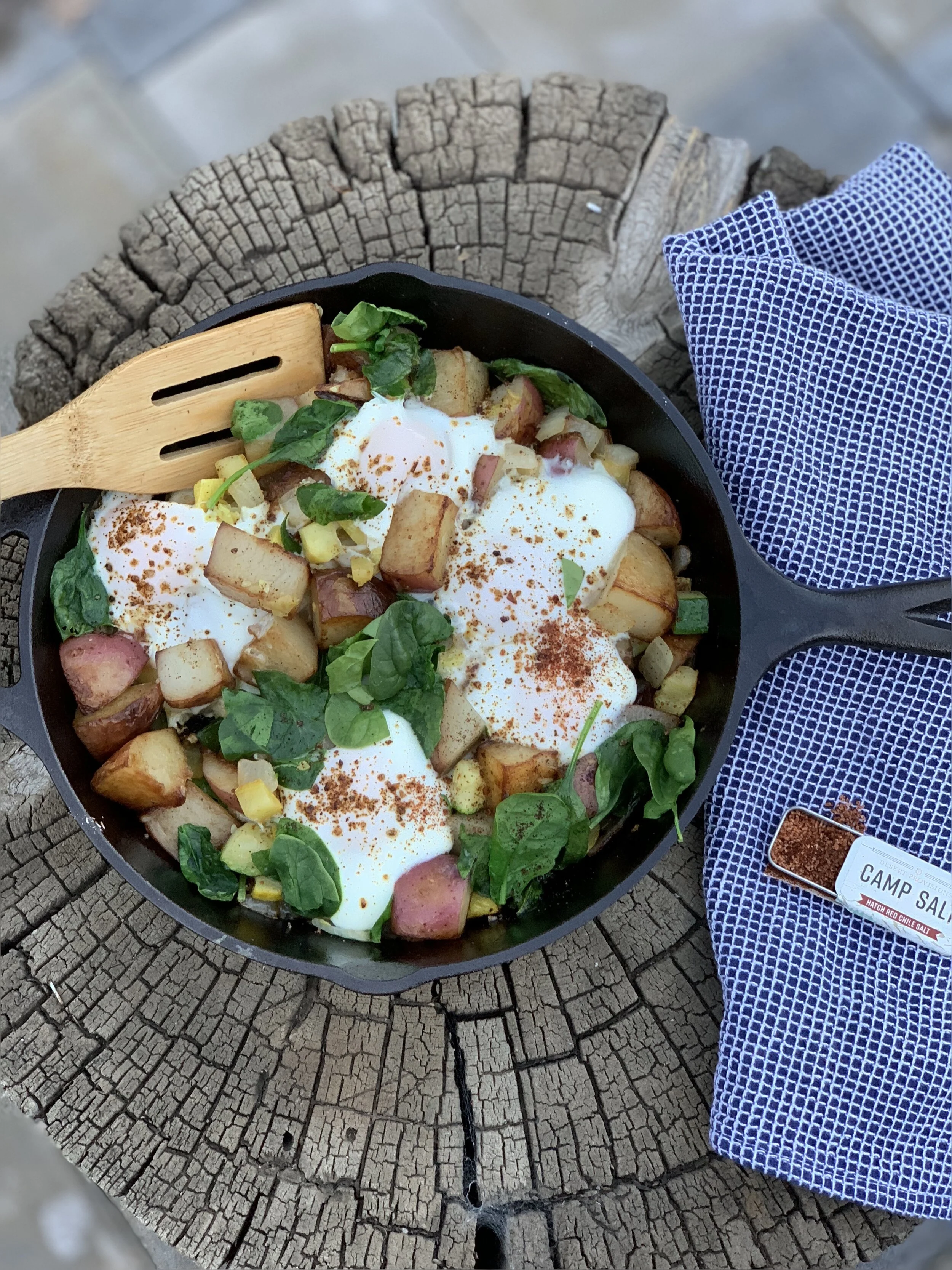 Camp Kitchen: Camp Breakfast Skillet | Desert Provisions