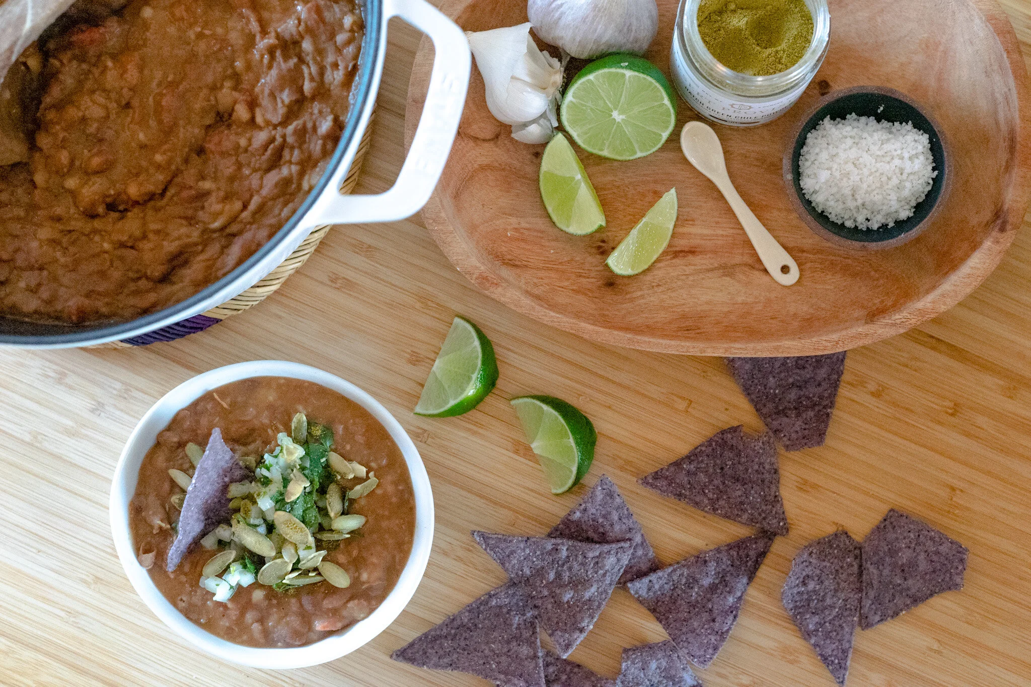 Smashed Beans with Green Chile | Desert Provisions