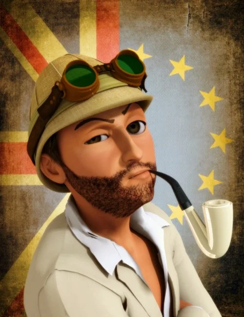 Professor Elemental — drg illustration