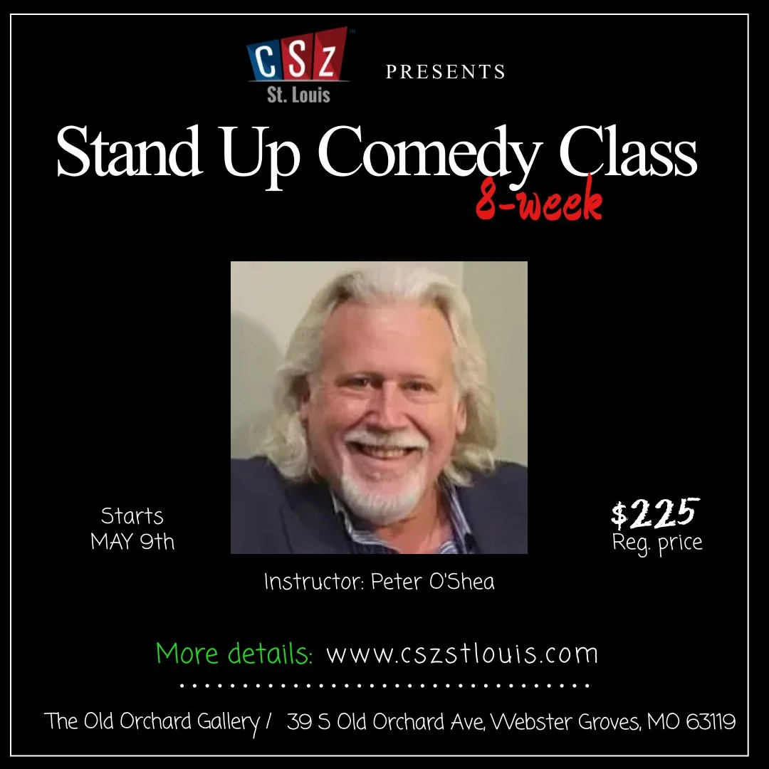 8-week Stand Up Comedy class — ComedySportz® St. Louis. Comedy for ...