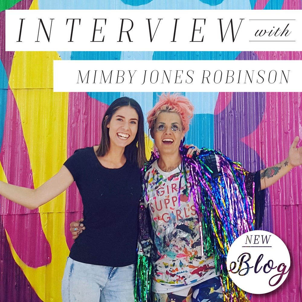 Interview with Mimby Jones Robinson — Leah Grant | Adelaide Street Artist
