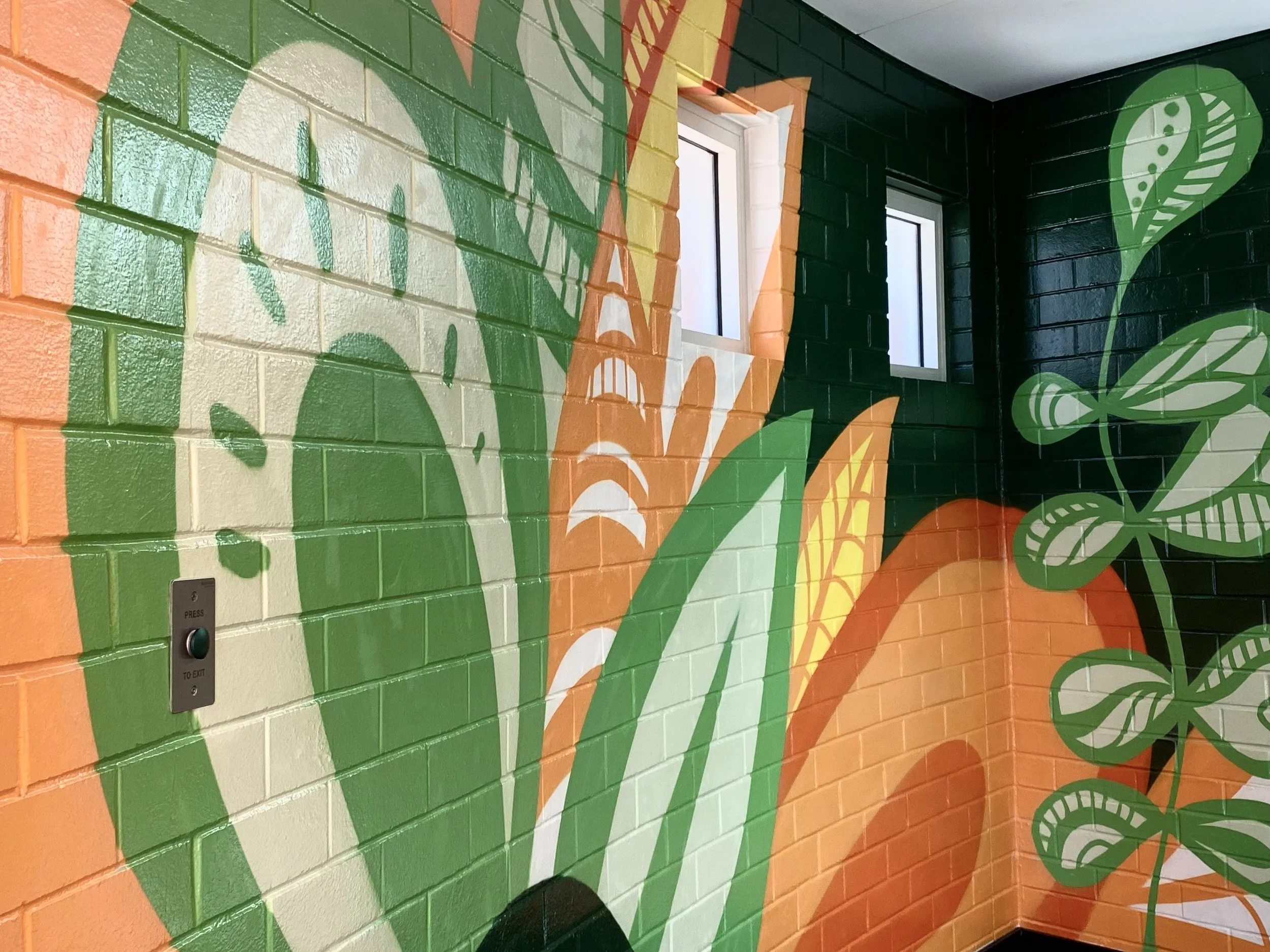 How to Paint a School Mural — Leah Grant | Adelaide Street Artist