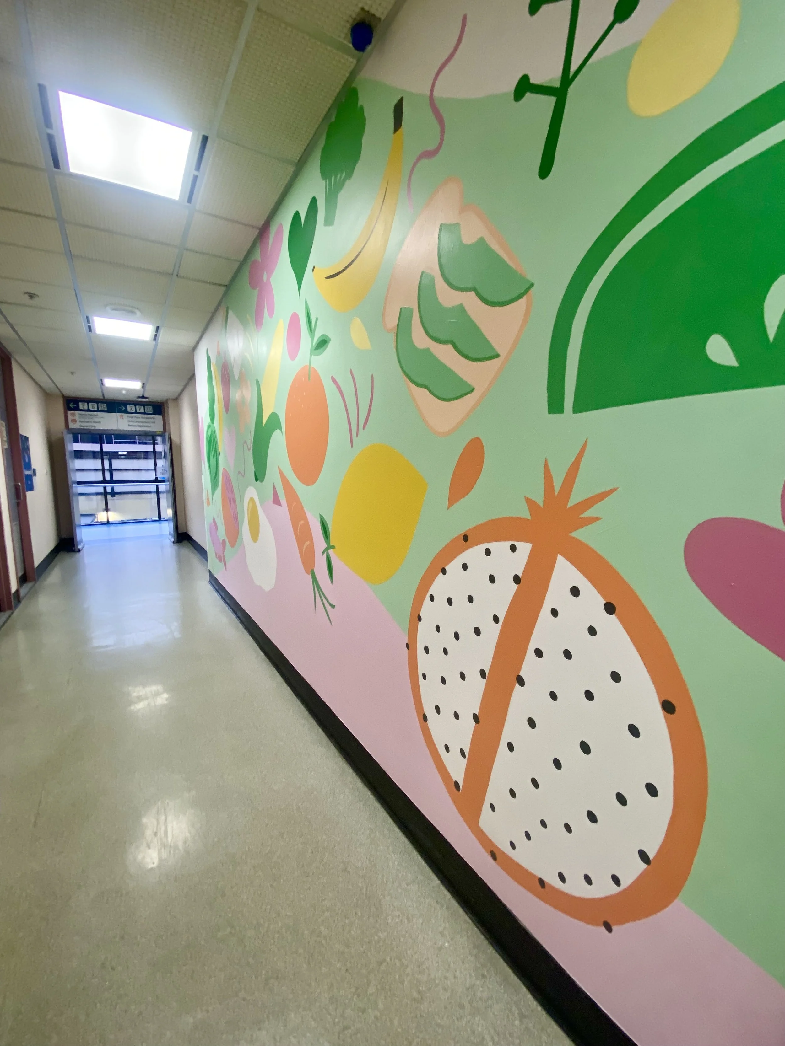 Arts in Health Mural — Leah Grant | Adelaide Street Artist