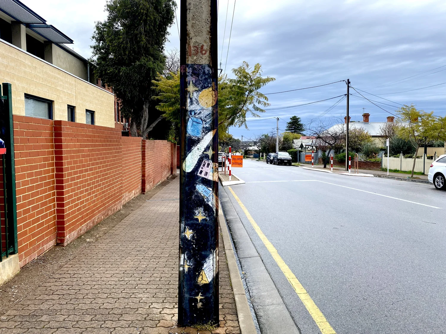 HOW TO PAINT A STOBIE POLE — Leah Grant | Adelaide Street Artist