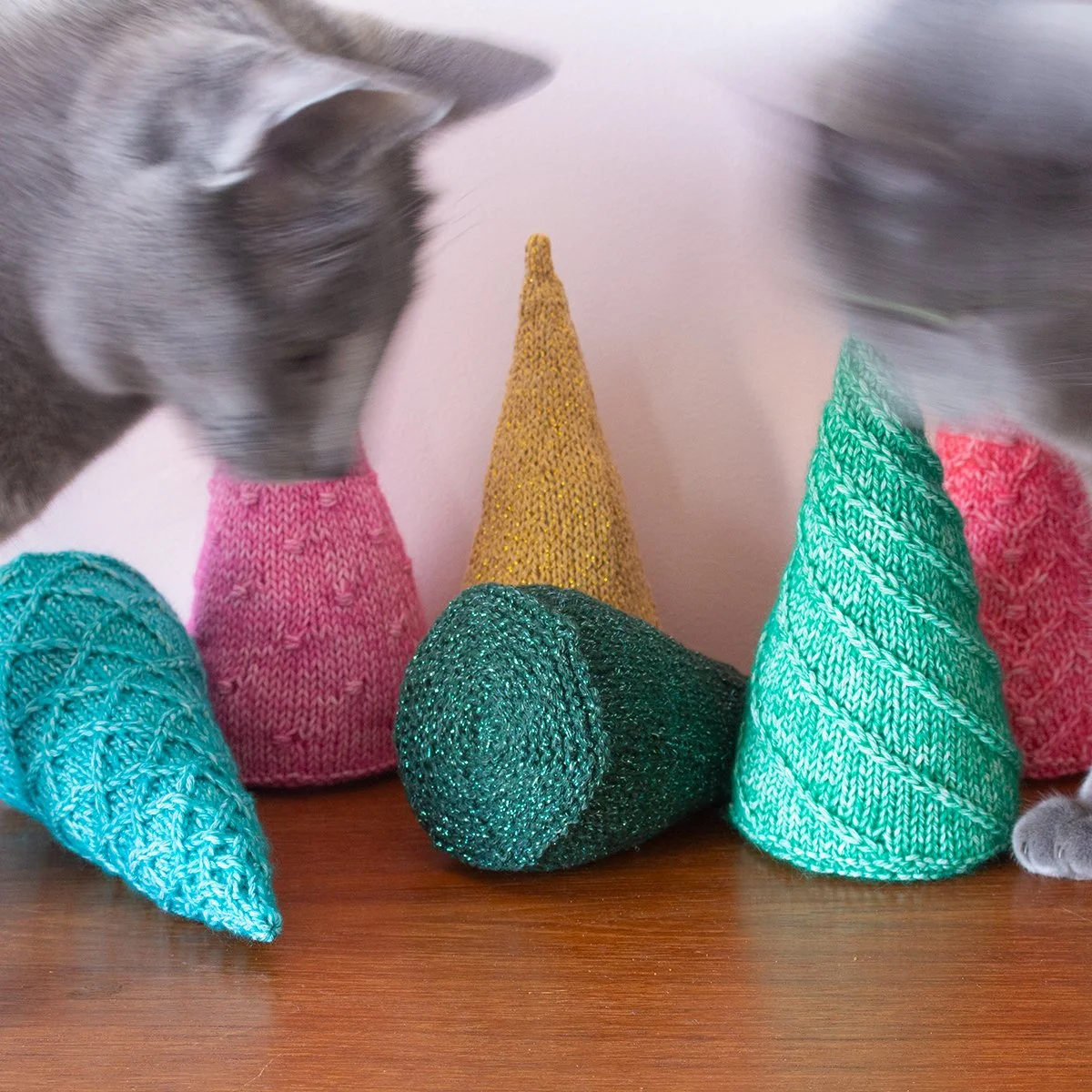 New pattern: Candy Cones — Baroque Purls