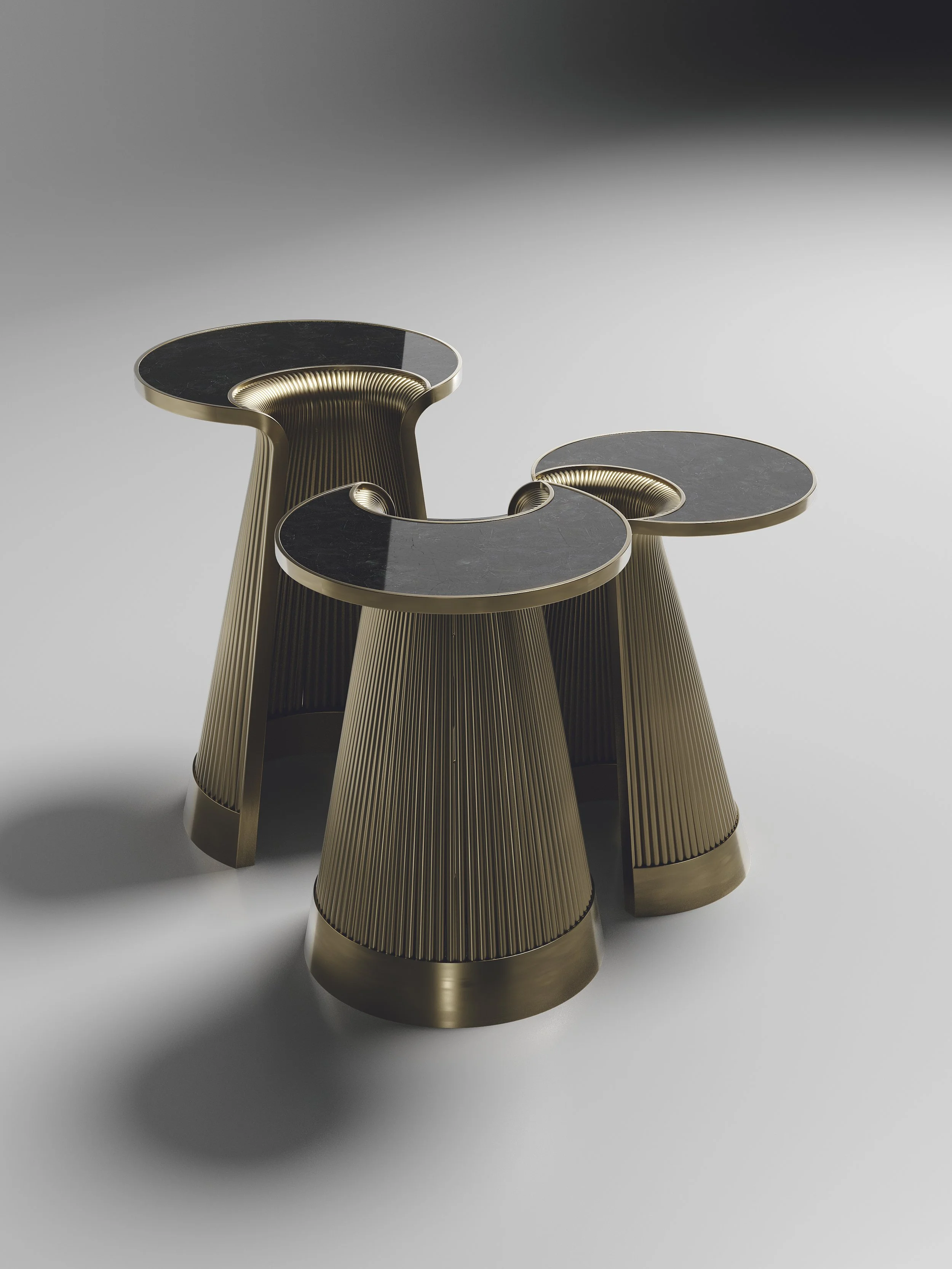 Nymphea Nesting Side Table — R&Y AUGOUSTI