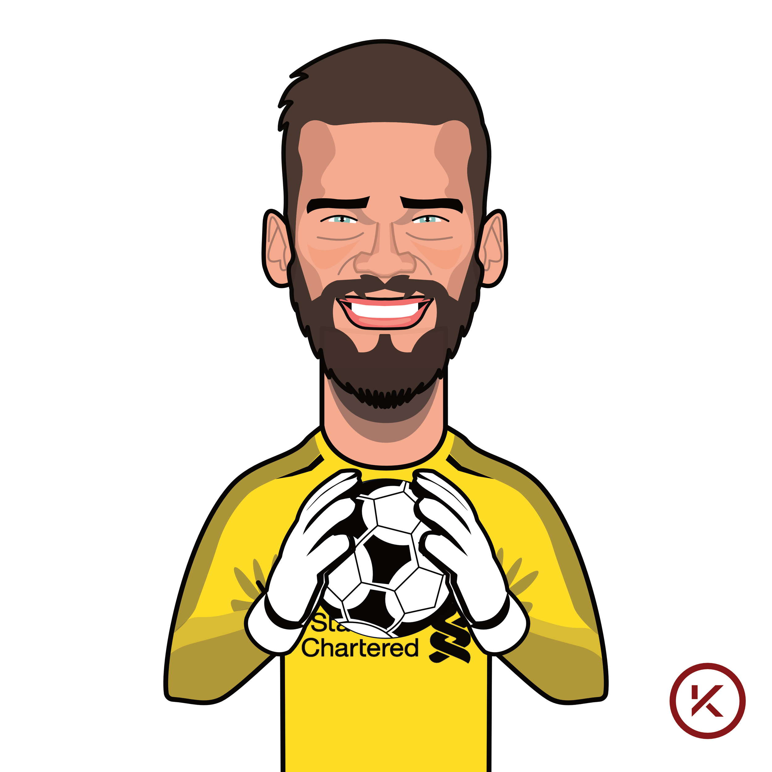 Football Character Design — Karl Thyer