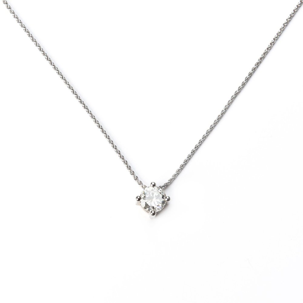 Dancing Diamond Necklace
