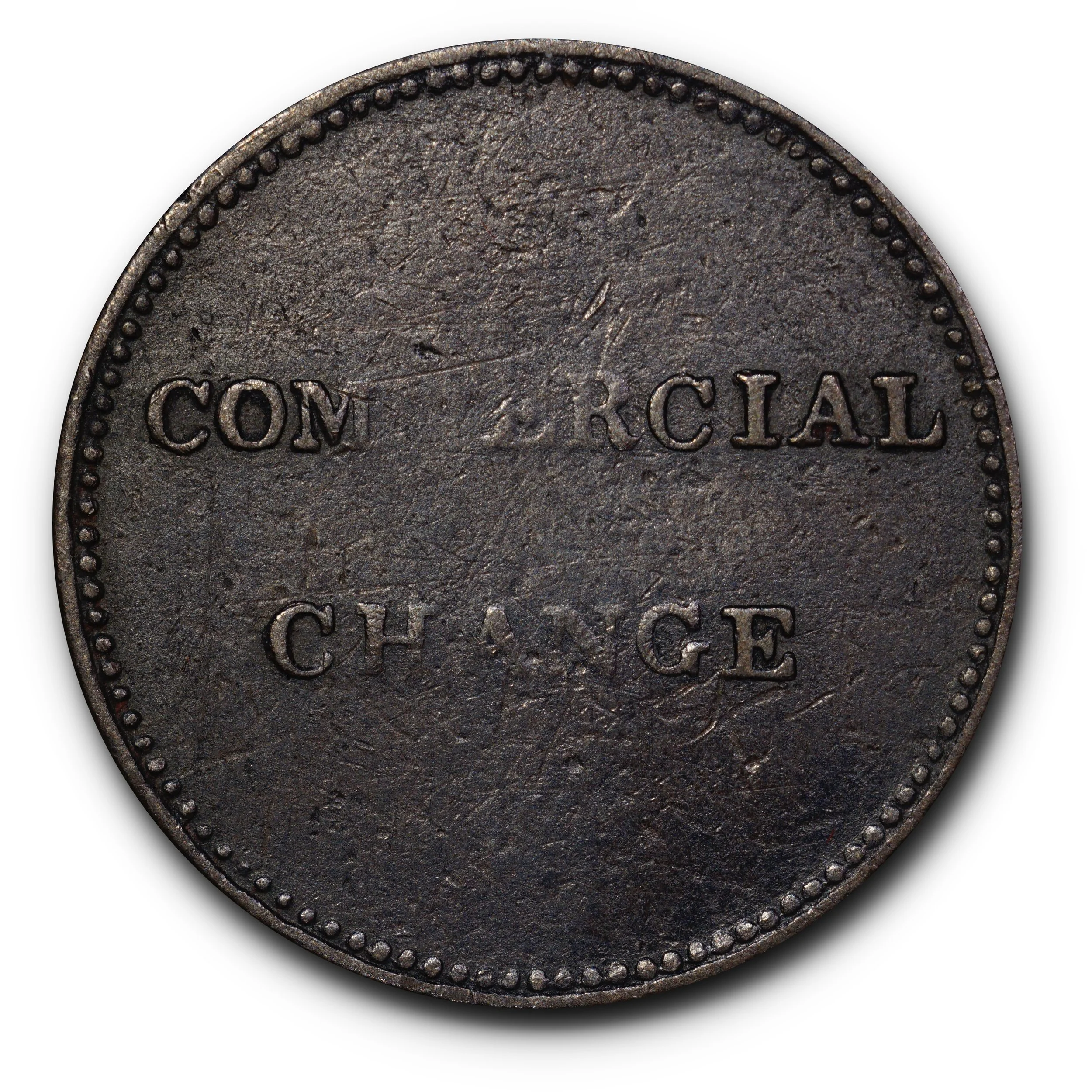 Undated Lower Canada Commercial Change Token, Breton-1007, Courteau-45 ...