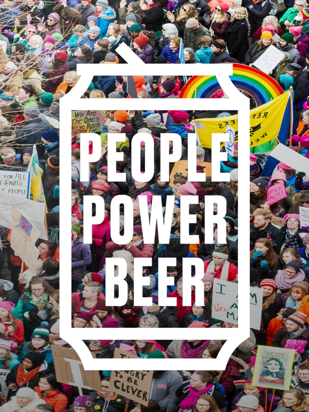 People Power Beer — Moderation Brewing Company