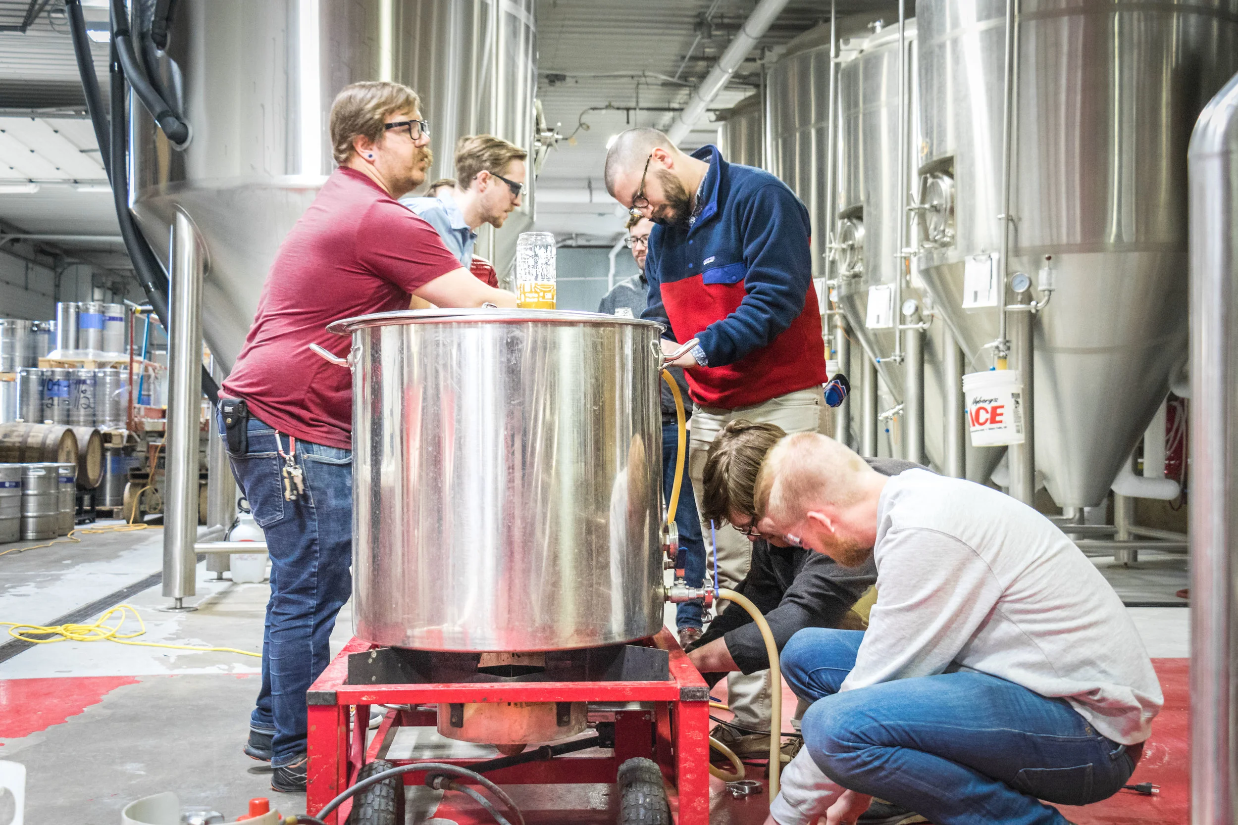 Brewing with the Whole Team — Fernson Brewing Company
