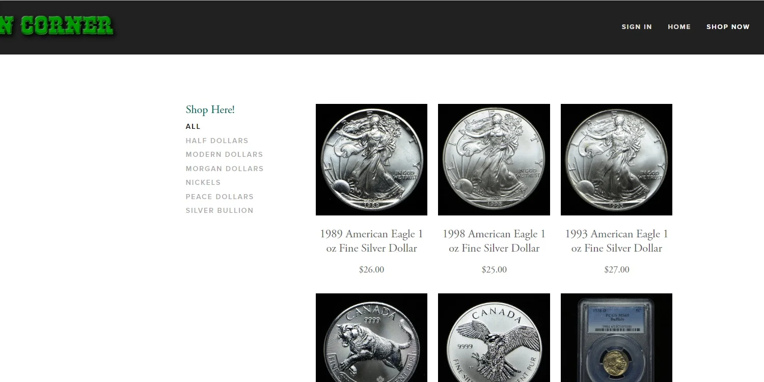 News — Coin Corner