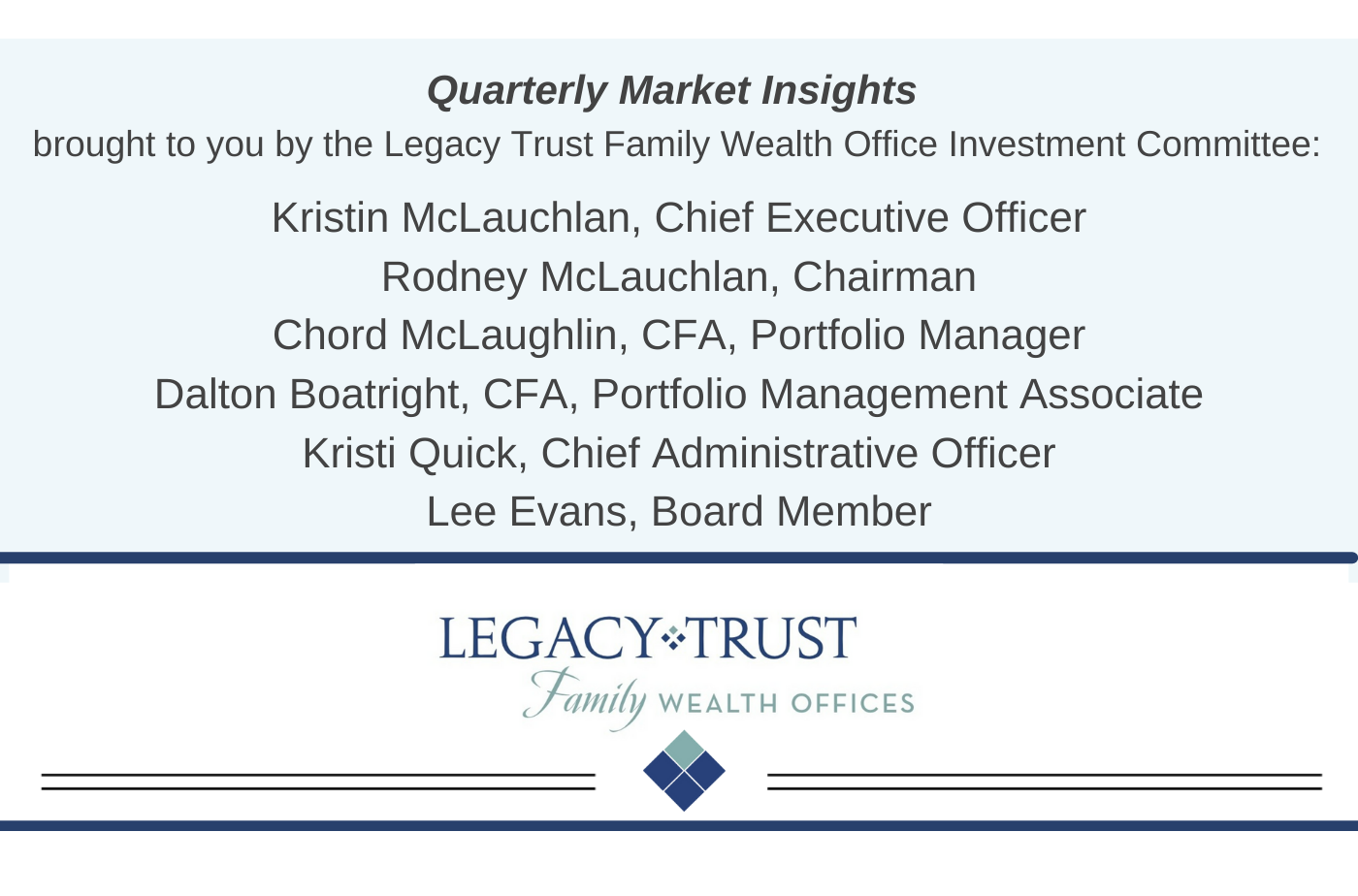 6/13- What We're Reading LP — Legacy Trust Company