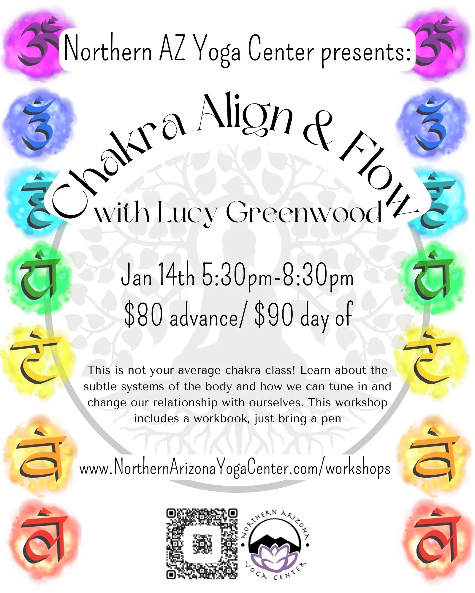 Chakra Align & Flow Workshop — Northern Arizona Yoga Center