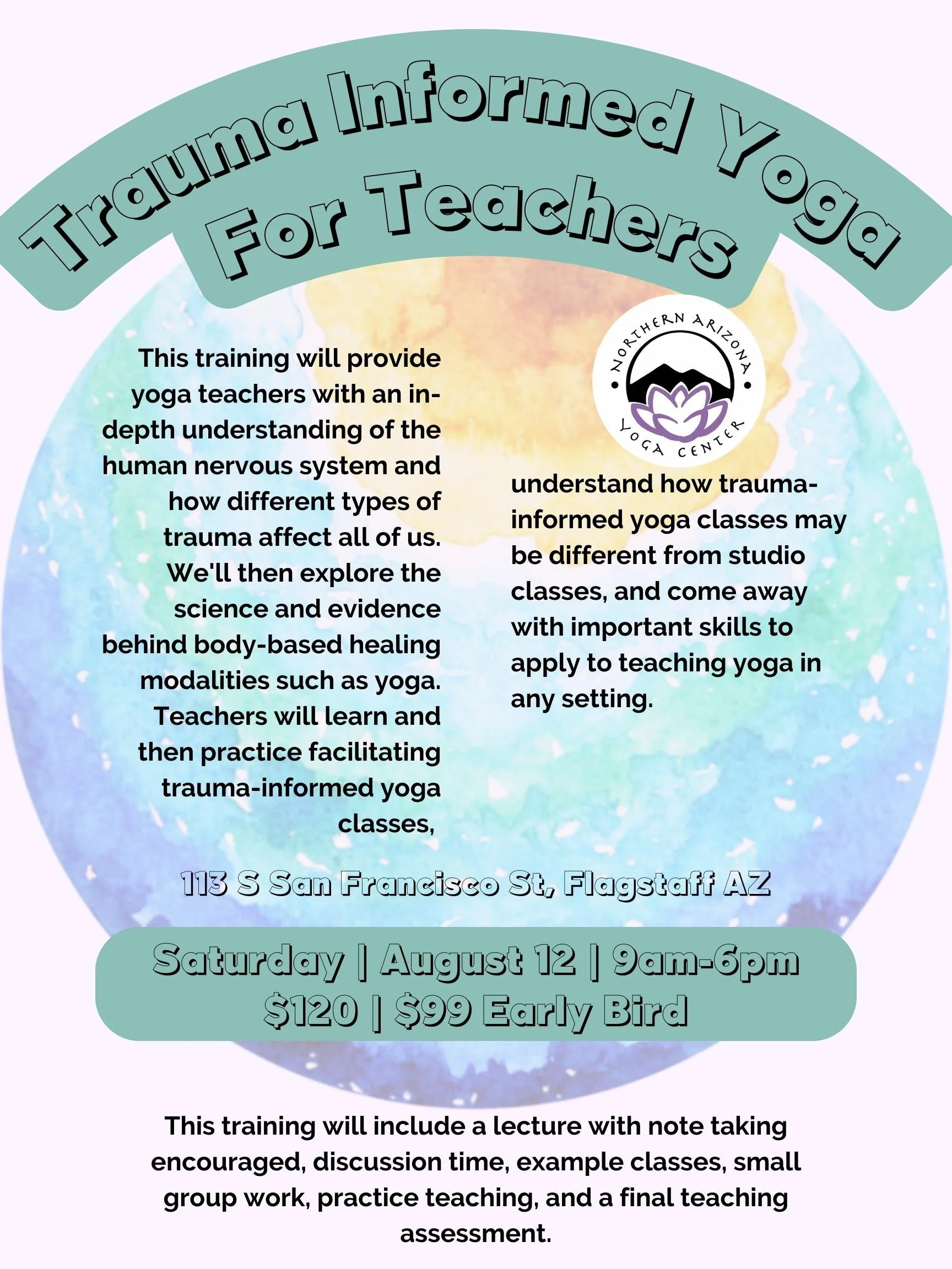Trauma Informed Yoga for Teachers — Northern Arizona Yoga Center