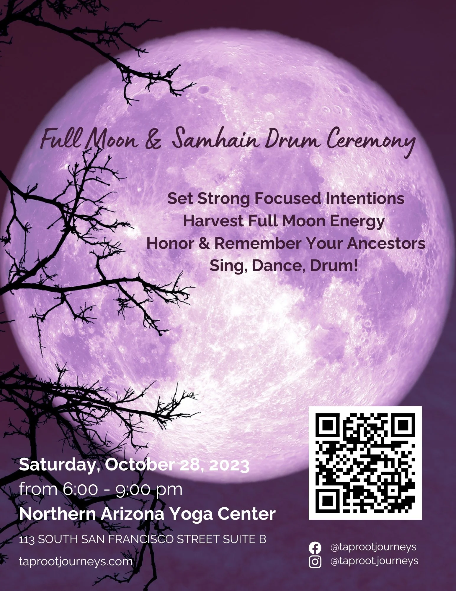 Full Moon and Samhain Drum Ceremony — NAYC Full Moon and Samhain Drum Ceremony — NAYC