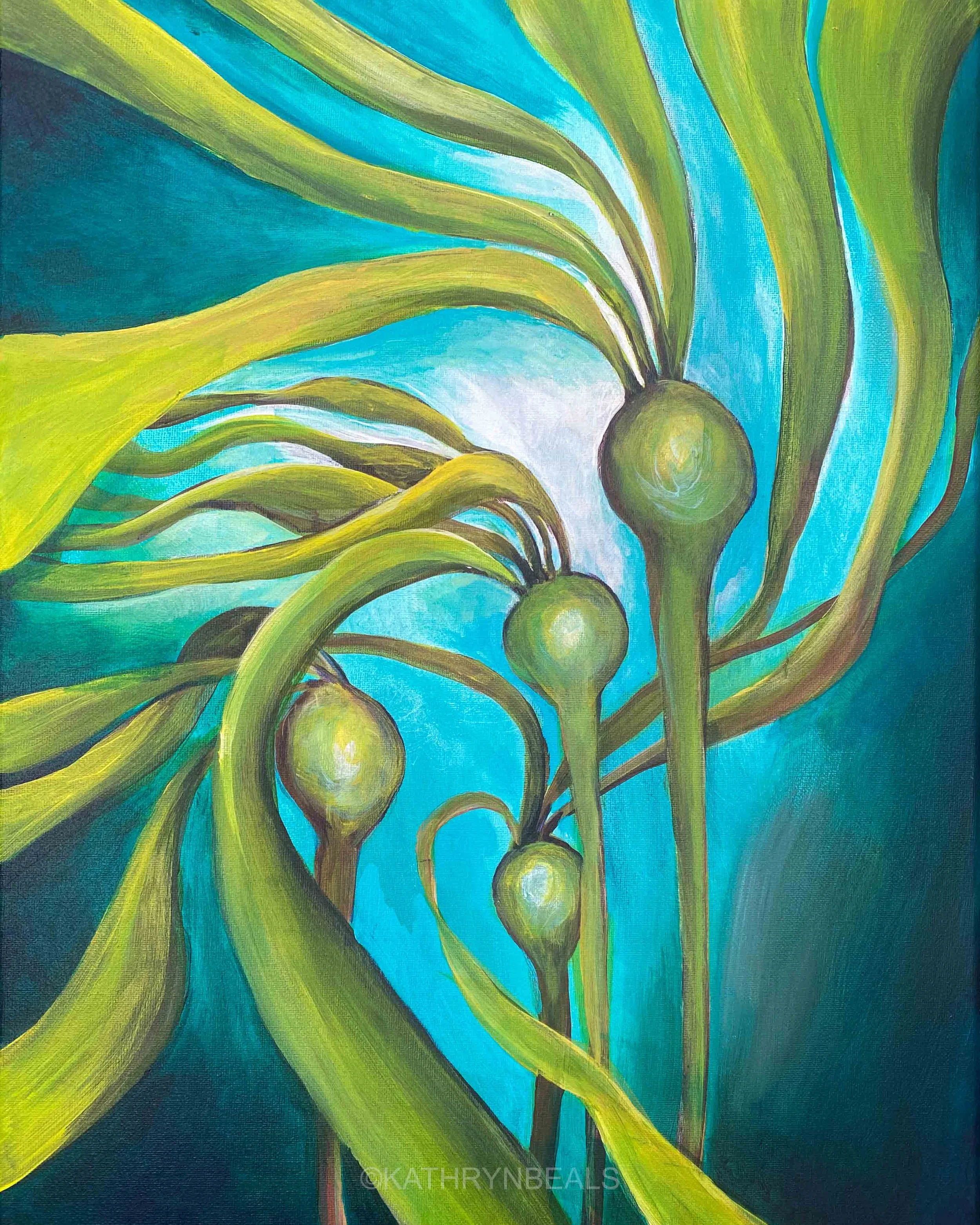 Kelp Forest Painting