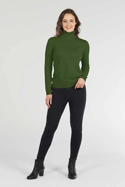 Bridge & Lord — Roll-neck Pullover (Merino wool and cashmere) (BL4658 ...