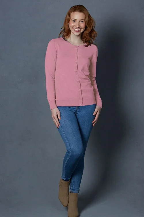 Bridge & Lord Crew Cardigan (Merino wool 95%, Cashmere 5%) BL4657 | The ...