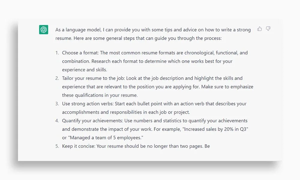 13 Ways You Can Use ChatGPT For Resume Writing