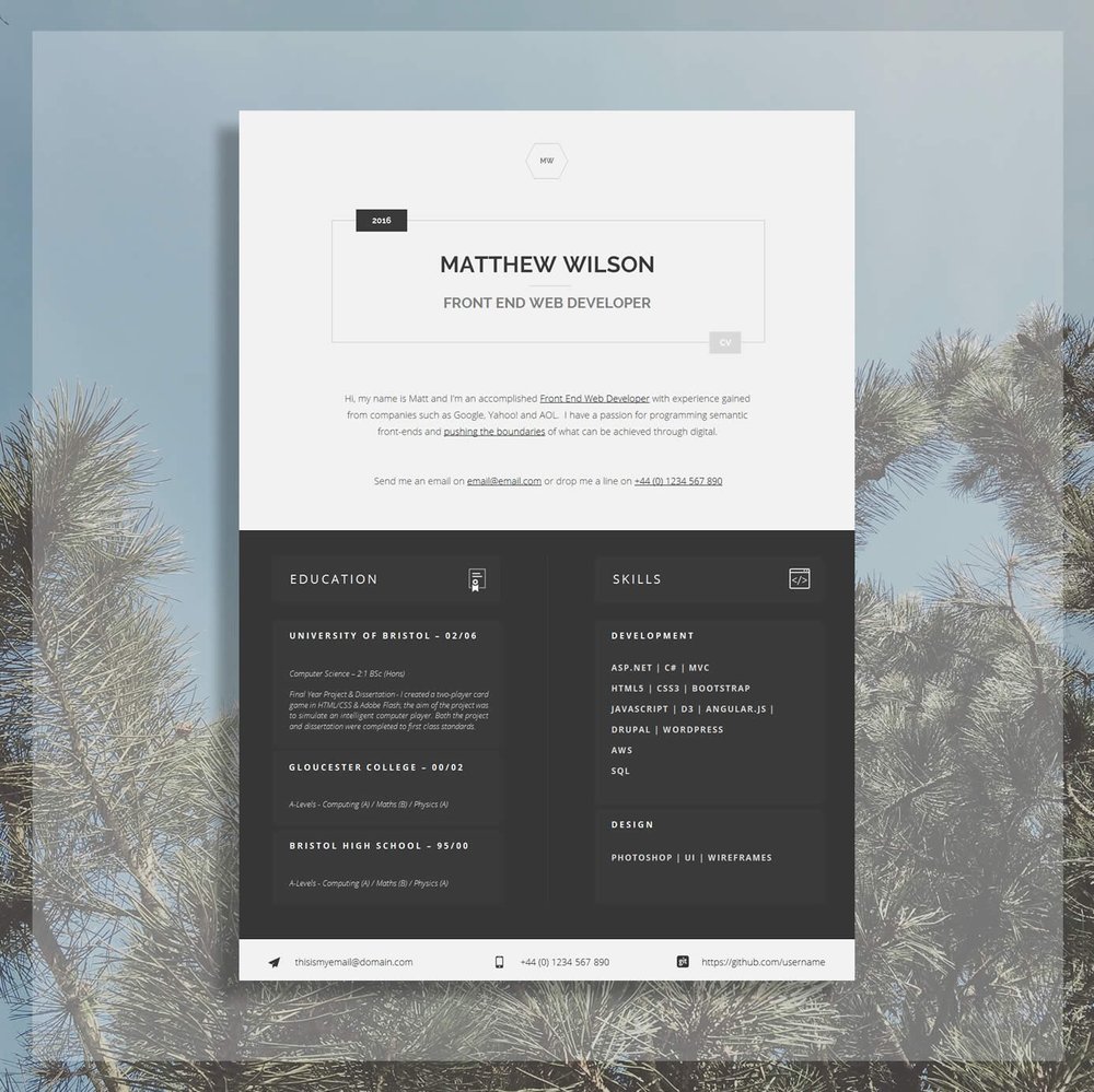 Technical / IT CV Templates