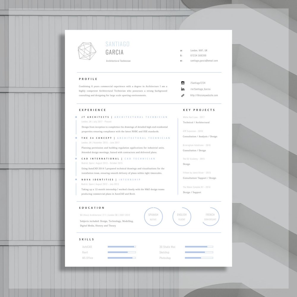 Property / Construction CV Templates