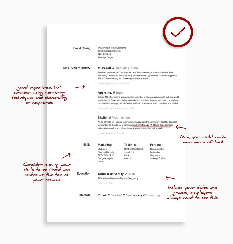 Resume Review | Career Improvement Club | Job Search Success
