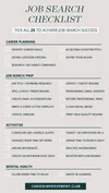 Job Search Checklist for 2023 - Free Printable