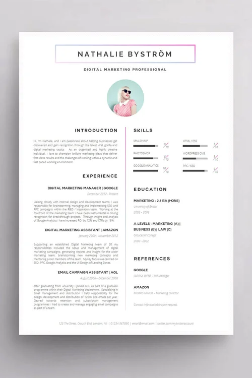 21 Inspiring Examples of Creative CVs