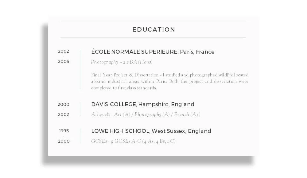 How To Write A Student CV