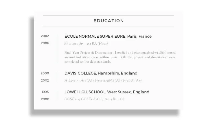 How To Write A Student CV