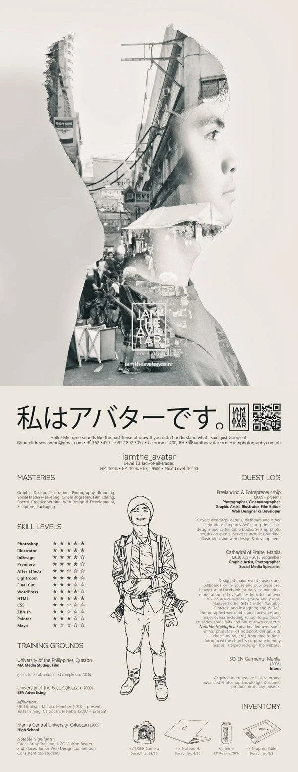 21 Inspiring Examples of Creative CVs